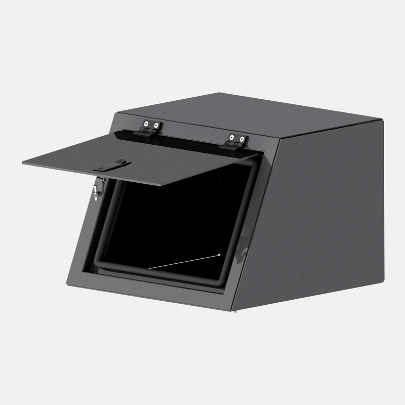 B-Rack Gullwing Box lockable tool box 50x50x37cm