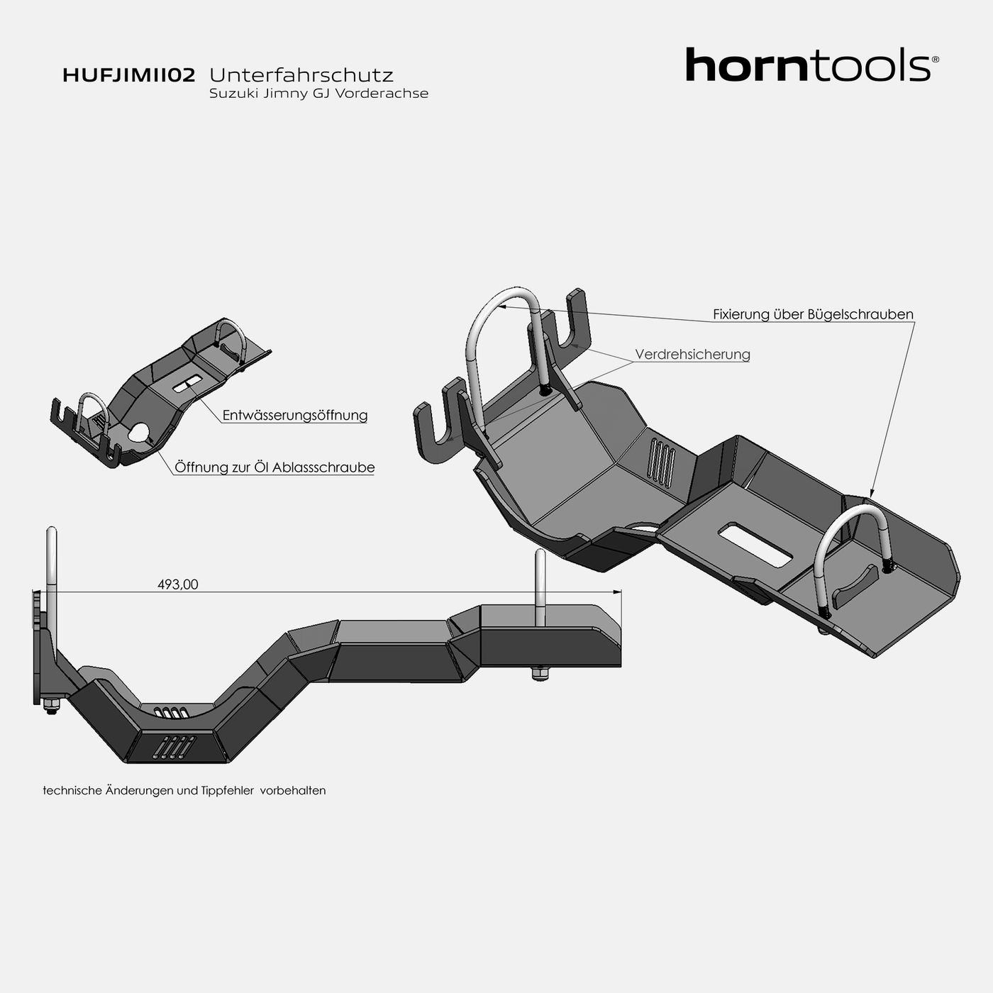 Suzuki Jimny Offroad Zubehör GJ & HJ | horntools